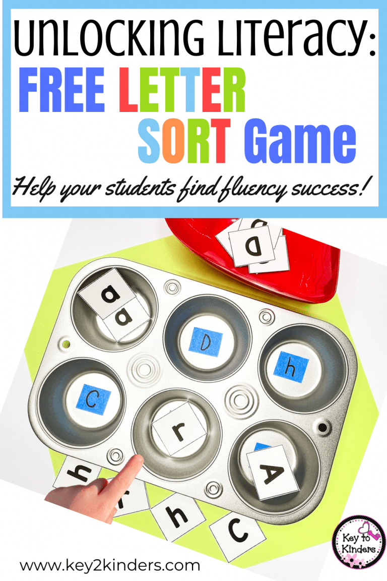 Unlocking Literacy: Free Letter Sort Game for Early Readers - Key 2 Kinders